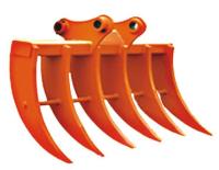 China PC330 PC220 Excavator Tilt Rake Backhoe Root Rake for sale