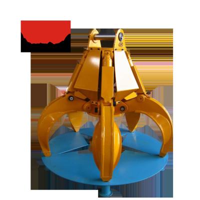 China Orange Peel Extraction Gadget Attachment Q355B NM400/450/500 Hardox450/500/550 Four or Five Claws for sale