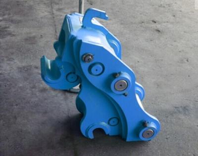 China Blue Color Excavator Quick Coupler Suitable For Various Models Of 4-45 Tons for sale