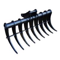 China Powerful Excavator Root Rake Excellent Performance Custom Service Available for sale