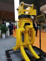 China Excavator Rotating Grapple for sale