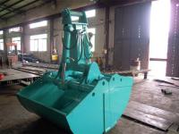 China Sy330c 8 Ton Excavator Clamshell Bucket For Loading Unloading Materials for sale