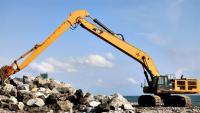 China 45 Ton EC240 Excavator Long Arm Video Technical Support for sale