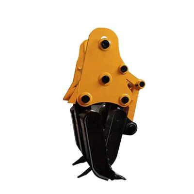 China Tipo de excavadora manual de 20 toneladas Máquina de granja Log Grapple 2.2M Abertura de mandíbula Q355B/NM400/HARDOX450 Producto con y OEM en venta