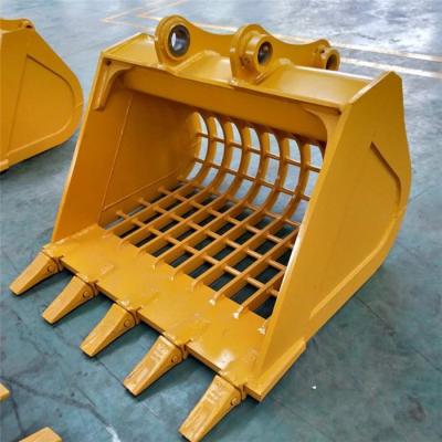 Cina escavatore Seive Bucket di KOMATSU dell'enigma di dimensione di griglia di 50-150mm in vendita
