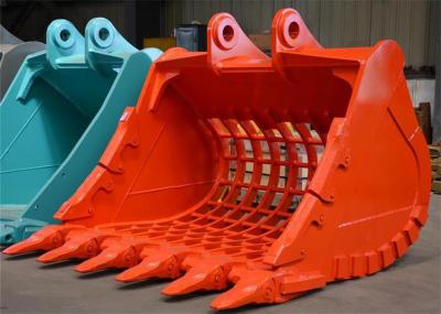 China Heavy equipment parts sieve bucket for 78-100 inch skeleton excavator bucket excavator screening bucket for sale