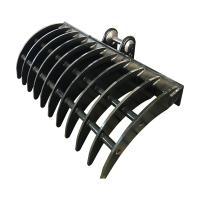 China Mall Excavator Root Rake PC210 Brish Rake Riddle Bucket for sale