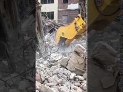 Máquina escavadora Hydraulic Concrete Crusher 20 Ton Demolition Tools de 360 graus