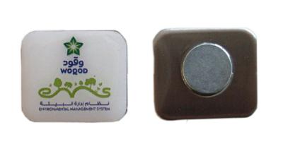 China Printing Magnet Badge for sale