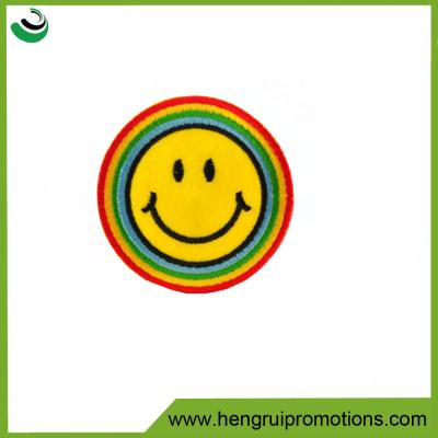 China High quality face and flag embroidery patch for sale