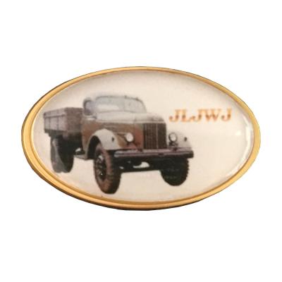 China zinc alloy with printing in middle coated with epoxy for sale