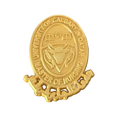 China iron soft enamel without color gold plating for sale
