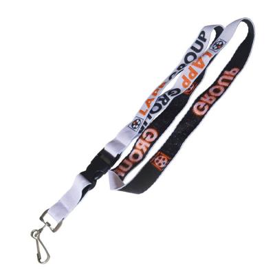 China woven lanyard with metal hook for sale