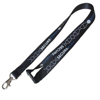 China heat transfer lanyard with metal hook for sale