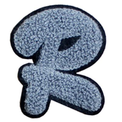 China Chenille Patch with Different Letter for sale
