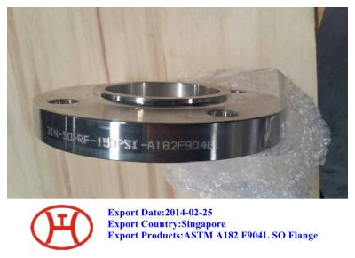 China 904L 1.4539 UNS N08904 WN SO Blind flange forging disc ring for sale