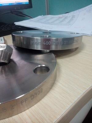 China Monel 400 Alloy 400 UNS N04400 2.4360 WN SO Blind flange forging disc ring for sale