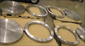 China ASTM A182 F316L spectacle blind WN SO SW blind flange forging disc ring for sale