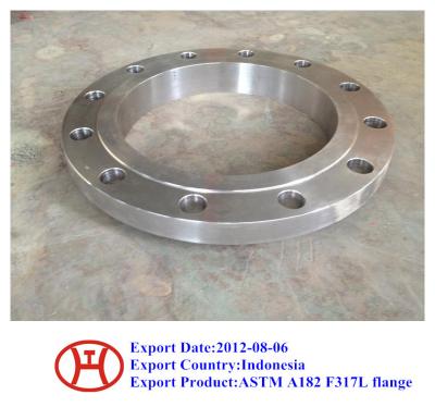 China ASTM A182 F317L WN flange for sale