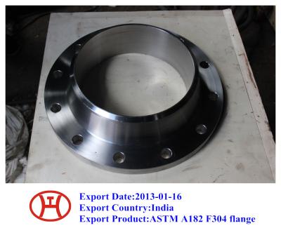 China ASTM A182 F304 WN flange for sale