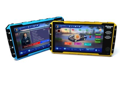 Cina Multi Media 4G Vehicle DVR DSM MDVR 6CH 1080P Mobile DVR con touch screen TFT da 7 pollici in vendita