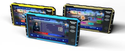 Cina Multi Media 4G Vehicle DVR DSM MDVR 6CH 1080P Mobile DVR con touch screen TFT da 7 pollici in vendita