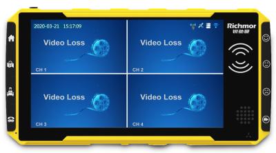 Cina Touch Screen 1080P AHD Video Input Smart Mobile DVR Camera con modulo 3G 4G integrato in vendita