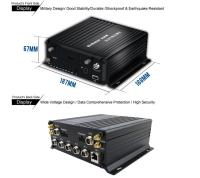 China MDVR 4G GPS 512GB SD SSD Car Camera System Support Video Playback for sale