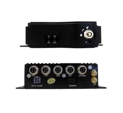 China Alta definición 4CH AHD Tarjeta SD Grabación 4G GPS WIFI Coche Caja Negra Vehículo DVR móvil en venta