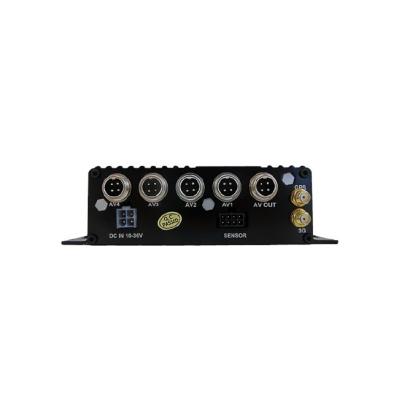 Cina Tipo di chip di silicio Richmor Veicolo CCTV Carte SD doppie AHD 4CH G-sensore 4G GPS DVR mobile in vendita