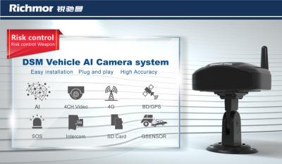 China Sistema anti fatiga del conductor MDVR Sistema de alarma del coche caja negra del coche con GPS y ADAS en venta