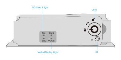 Cina AHD MDVR Mini 4CH 1080P H.265 MDVR Vehicle Blackbox con uscita video BNC/VGA DVR in vendita
