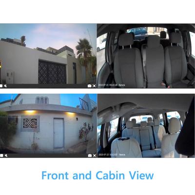China Urban Bus Mini Dual Lens 4G Wireless Dashcam Video Recorder with GPS Tracking Feature for sale