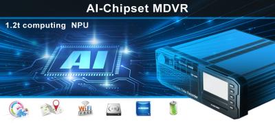 Cina 8CH Richmor ADAS DSM BSD AI 4g Mobile DVR con HDD 1080P Video Recording GPS Wifi in vendita