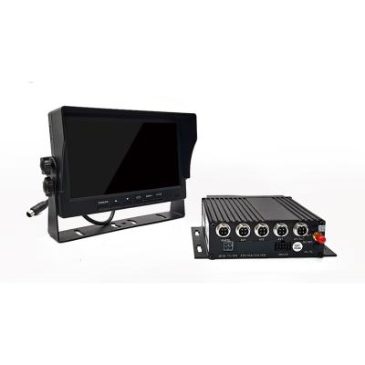 China Mini en licht 3G 4G 4 Channel Voertuig SD-kaart Mobiele DVR Zwarte doos voor taxi schoolbus Te koop