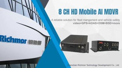 Κίνα AI ADAS DSM 4G 3G WIFI GPS AHD H.265 1080p 2MP NVR κινητό όχημα αυτοκίνητο μαύρο κουτί προς πώληση