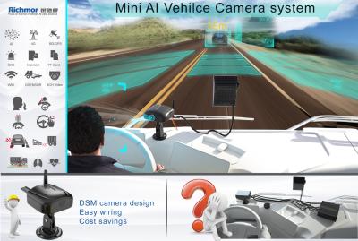 China Gekwalificeerde 4G GPS Commercial Fleet Camera Smart AI Dashcam ADAS Driver Fatigue Detection System Te koop