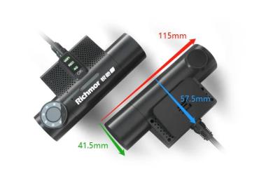 Cina Supporto alla registrazione video HD 1080P Sviluppo di APP mobile per AHD Mini Mobile WiFi Dashcam in vendita