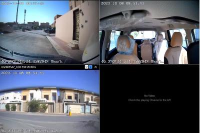 Cina Supporto alla registrazione video HD 1080P Sviluppo di APP mobile per AHD Mini Mobile WiFi Dashcam in vendita