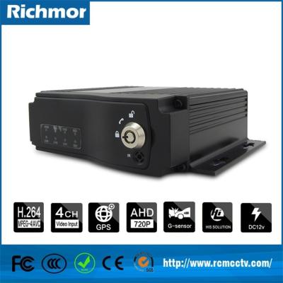 China H.264 Mini-Size SD MDVR 4CH mit 3CH 1080p Kamera und 1CH GPS G-Sensor Unterstützung zu verkaufen