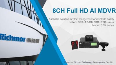 Cina ADA DSM BSD HOD 1080p 8CH MDVR Car Digital Recorder con contatore passeggeri a 360 gradi in vendita