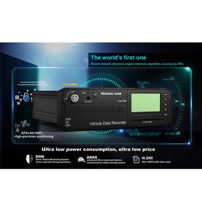 中国 8CH 1080P LCDスクリーン 車両テレマティクス ADAS AI モバイルDVR GPS 3G 4G WIFIとVMS 販売のため