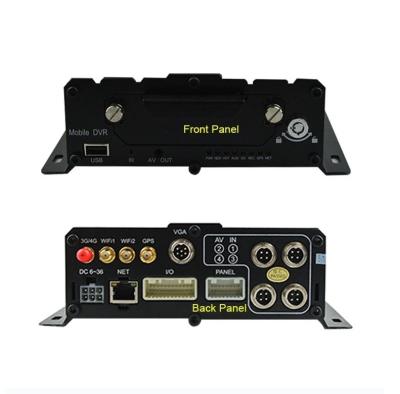 Cina 4G GPS WIFI 4CH 1080P HDD Mobile DVR System per la registrazione video della gestione della flotta di camion in vendita