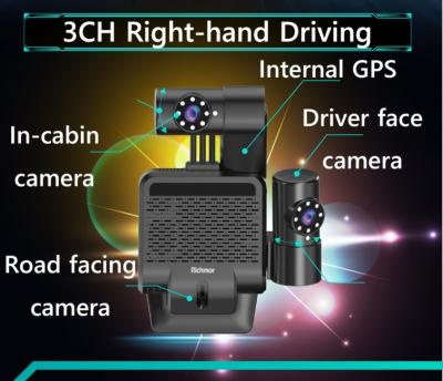 Китай Richmor GPS 4G MDVR видеорегистратор для транспортных средств с ADAS DSM Dash Cam 150° Угол Тип экрана TFT продается