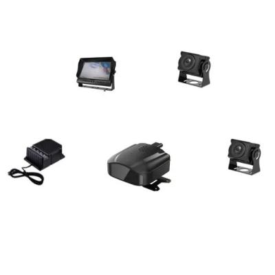 China RCM-DI3 bsd box All-in-one 2 channel mobile DVR with lighting alarm GPS WIFI 4G 12-36V for sale