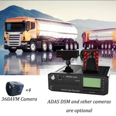 中国 AI MDVR 360 機能 8 チャネル AHD HD アナログ入力とオプションの乗客流量カウンタ 販売のため