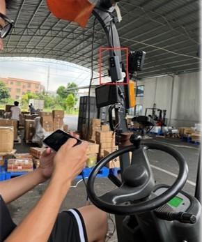 China Richmor AI DVR sistema de montacargas 4G GPS DSM BSD Dashcam móvil perfectamente adecuado para Bahman en venta