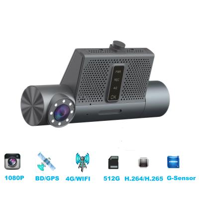 China Erweiterter H.265 1080p Mini Dashcam Dual Lens Recorder mit WiFi 4G G-Sensor und IO In/Out zu verkaufen