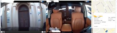 China Erweiterter H.265 1080p Mini Dashcam Dual Lens Recorder mit WiFi 4G G-Sensor und IO In/Out zu verkaufen