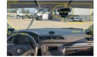China Analog Camera 4G Dash Cam 4CH Mobile DVR System Fleet Management for sale